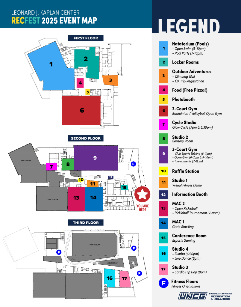 RecFest 2025 | UNCG Recreation & Wellness