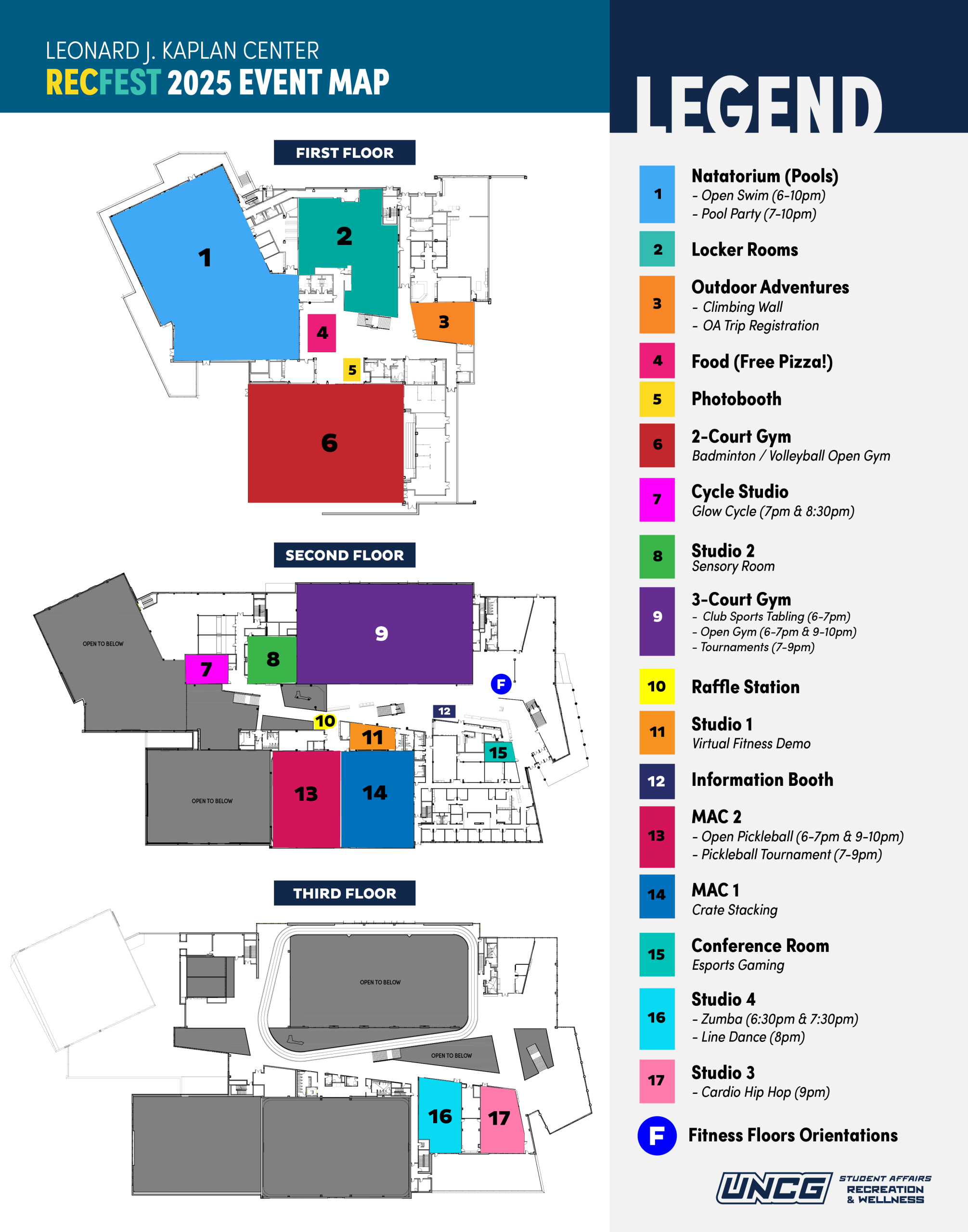 RecFest 2025 | UNCG Recreation & Wellness